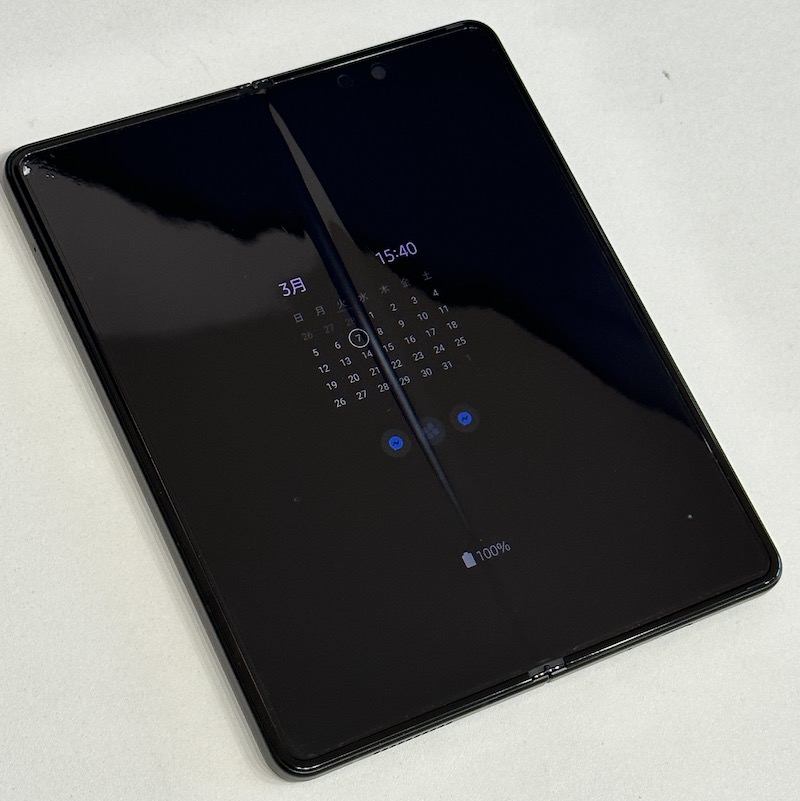 【トラブル 体験談 】galaxy Z Fold 3 画面フィルムが剥がれ・・・自身で復旧してみました│gloria Limited